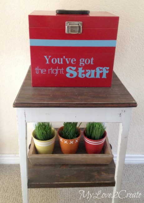 Metal Box Makeover - Oh My Creative