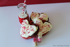 Chocolate Filled Red Velvet Coffee Cake - Oh My Creative