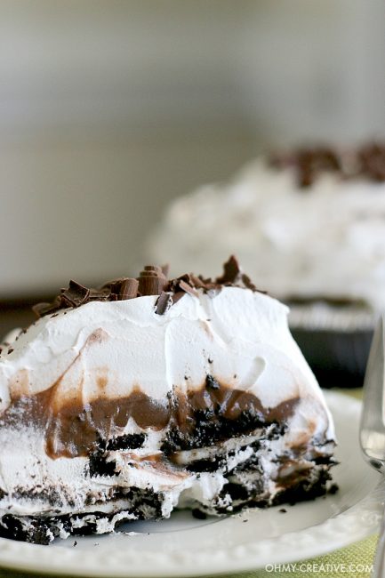 Oreo Icebox Pie Recipe - Oh My Creative