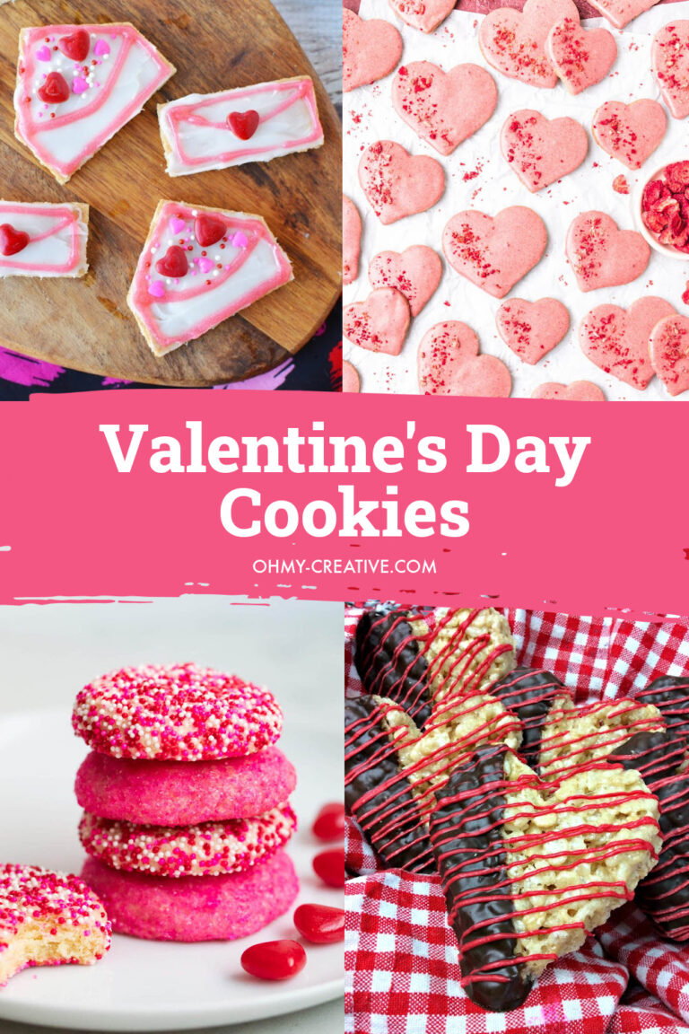 Tasty Valentine's Day Cookies To Make - Oh My Creative