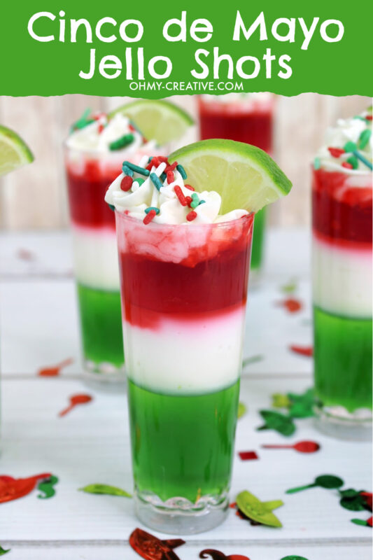 The Best Cinco de Mayo Jello Shots - Oh My Creative