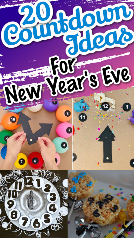 20 Countdown Ideas For New Year's Eve - Oh My Creative