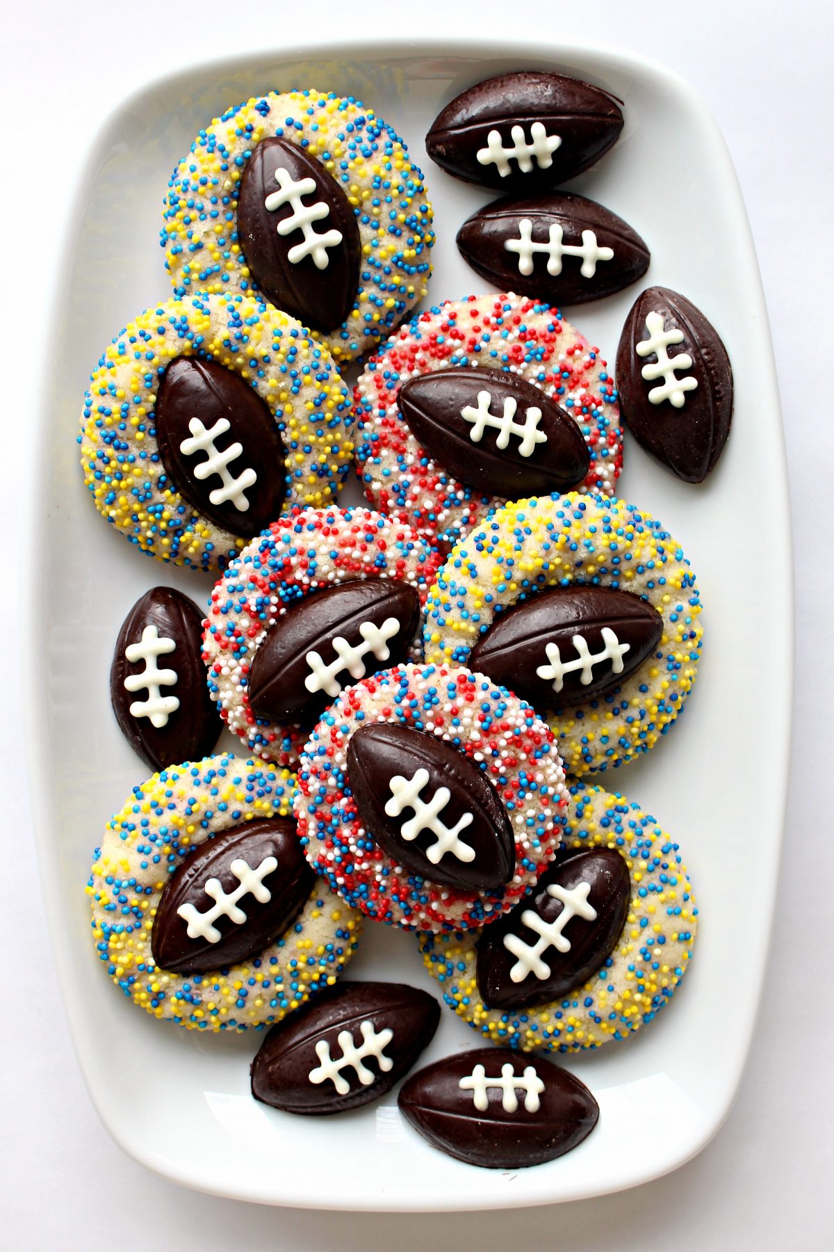 20 Game Day Football Themed Foods - Oh My Creative
