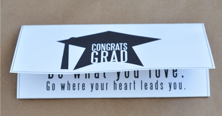 20 Printable Graduation Cards - Oh My Creative