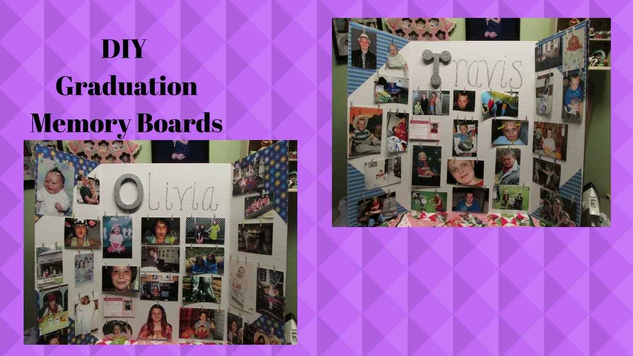 20 Graduation Memory Board Ideas - Oh My Creative