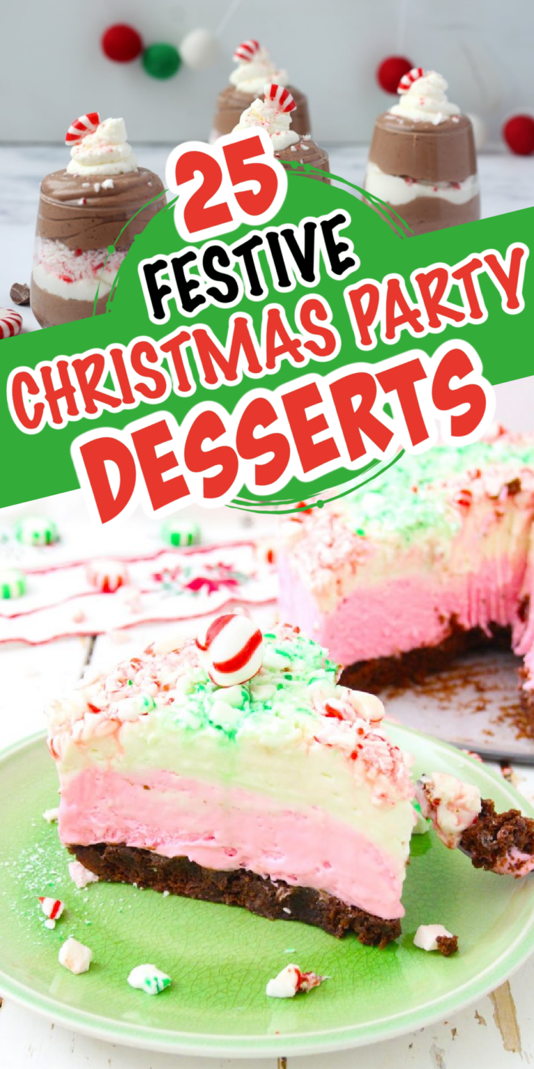 25 Christmas Party Dessert Ideas - Oh My Creative