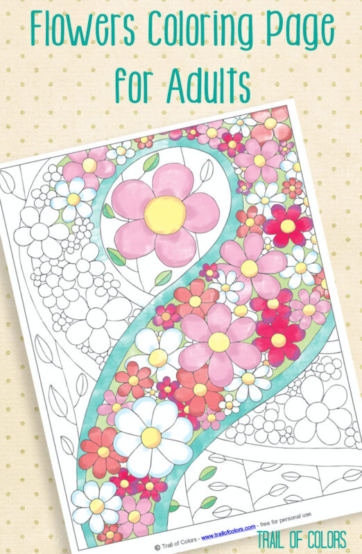 40 Free Printable Coloring Pages for Adults - Oh My Creative