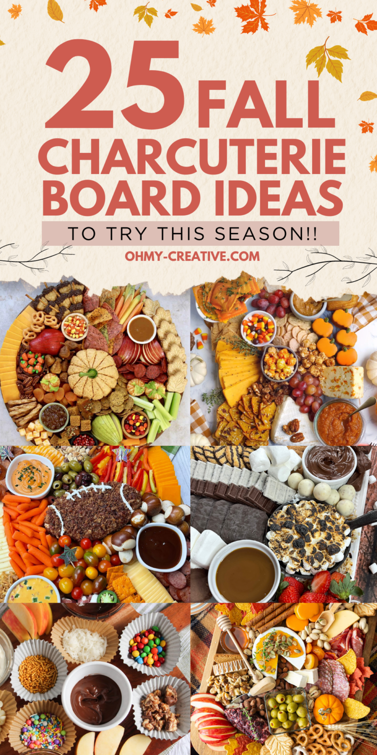25 Fall Charcuterie Board Ideas to Try This Season - Oh My Creative