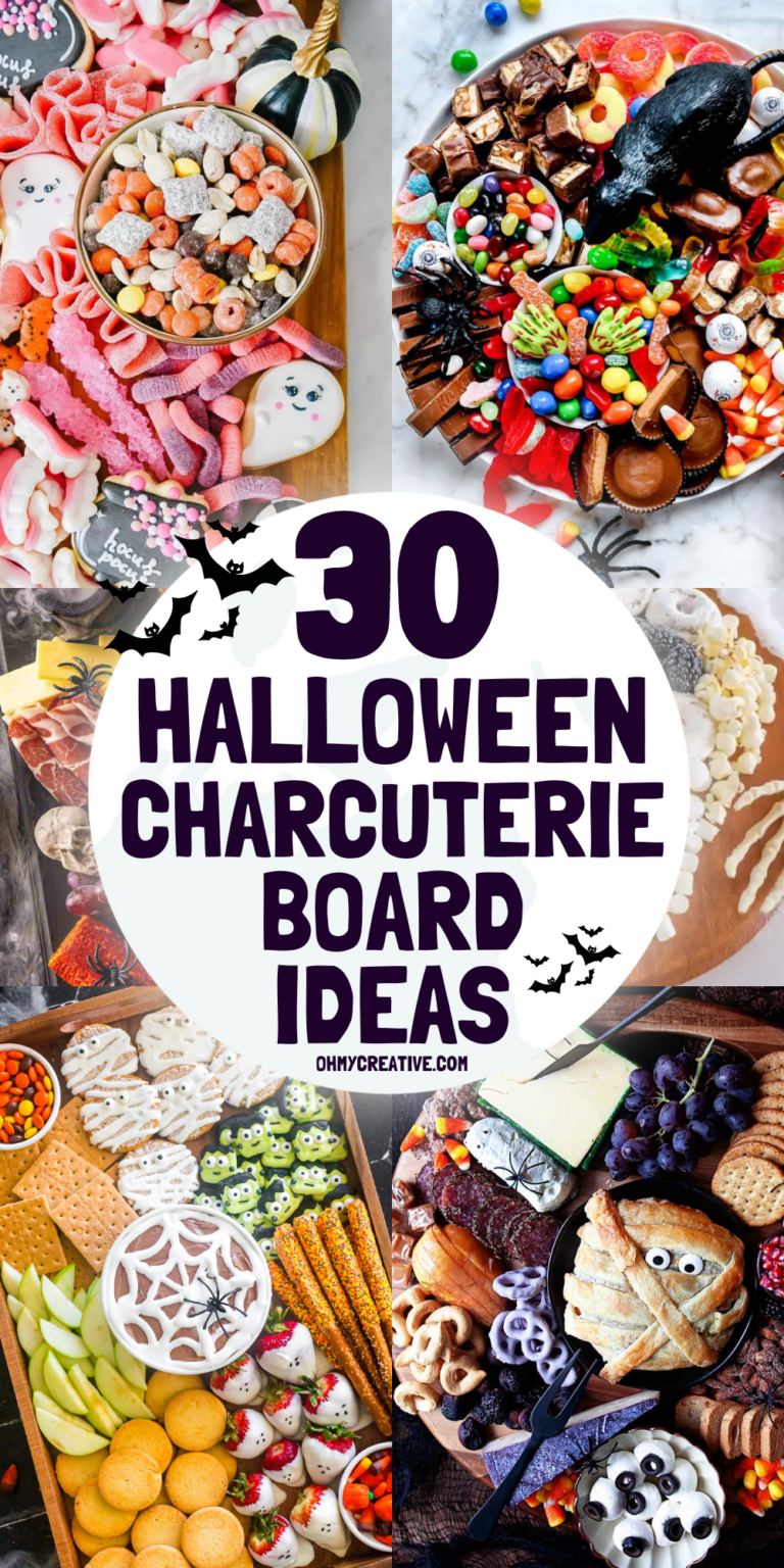 30 Wickedly Good Halloween Charcuterie Board Ideas - Oh My Creative