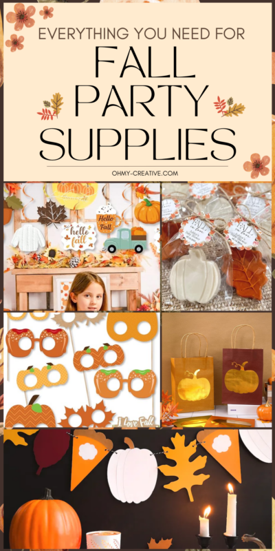 Fall Party Supplies: Embrace the Autumn Vibe in Style - Oh My Creative
