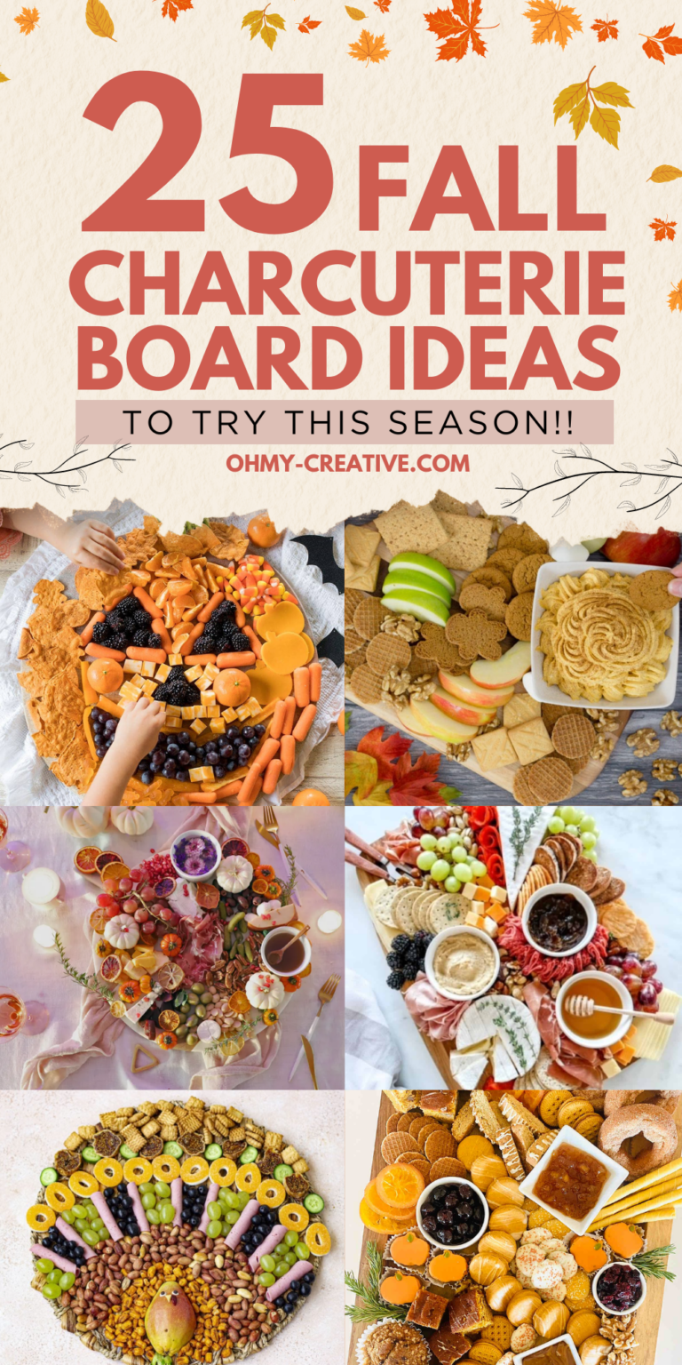 25 Fall Charcuterie Board Ideas to Try This Season - Oh My Creative