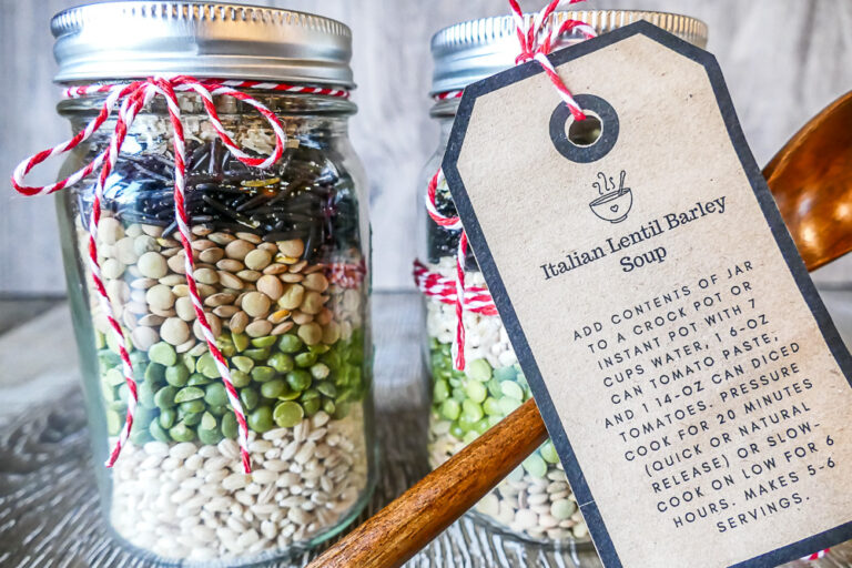 32 Soup in a Jar Recipes That Are Perfect For Gifts! - Oh My Creative