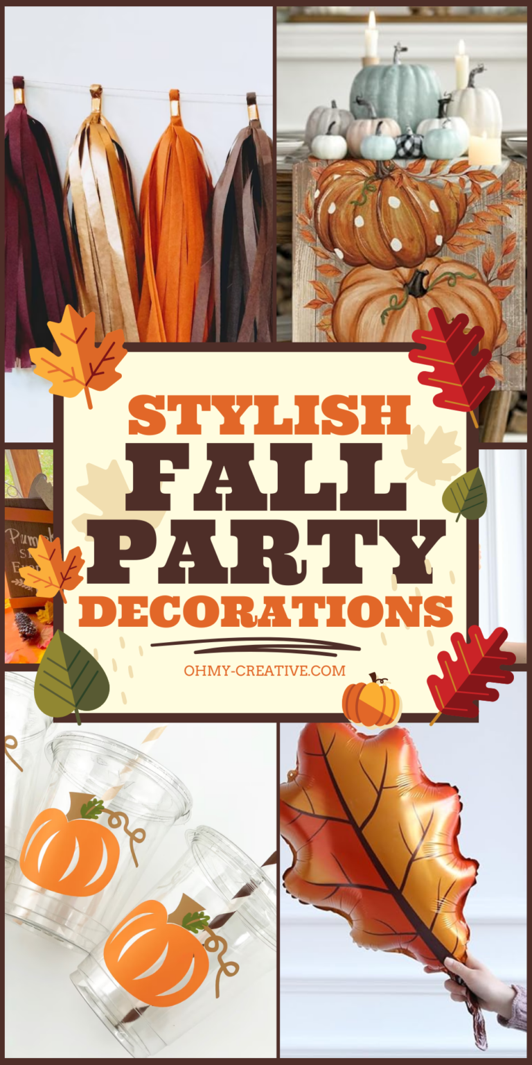 Creative Fall Party Decorations To Celebrate The Season - Oh My Creative