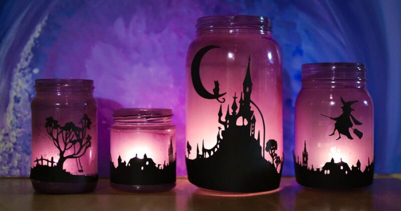 35 Quick and Easy Halloween Mason Jar Crafts - Oh My Creative