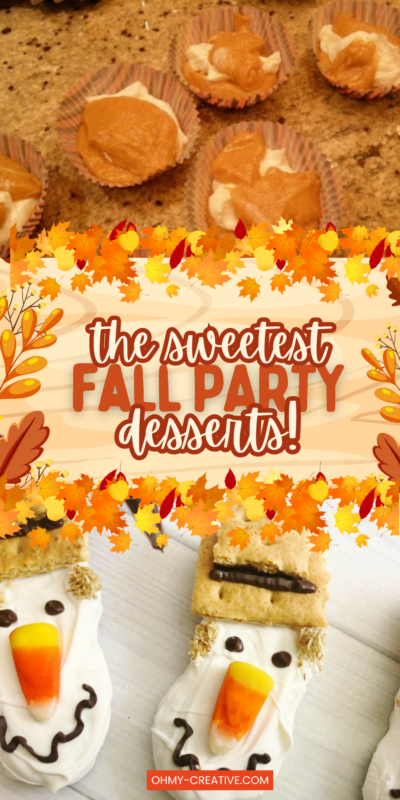 Fall Dessert Recipes For Autumn Celebrations - Oh My Creative