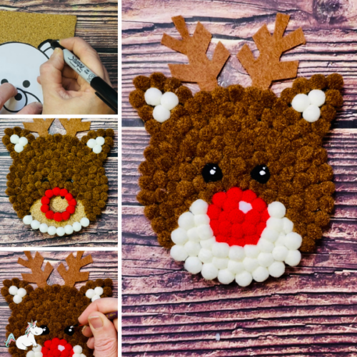 Rudolph The Red Nosed Reindeer Decorations - Oh My Creative