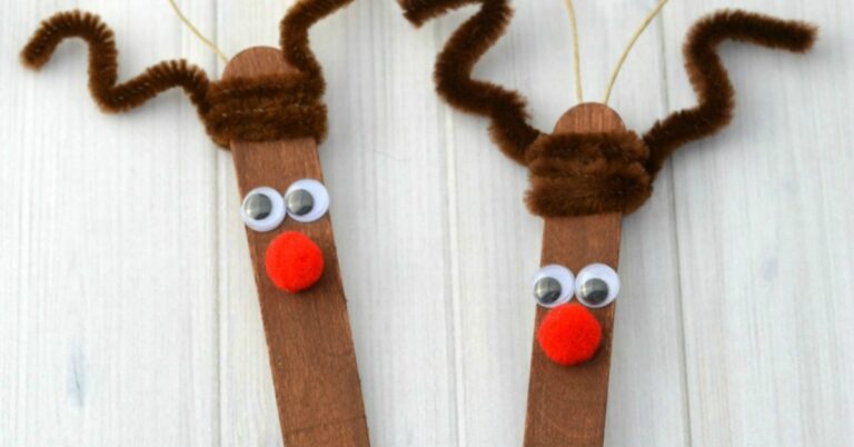 25 Must-Make DIY Rudolph Christmas Ornaments - Oh My Creative