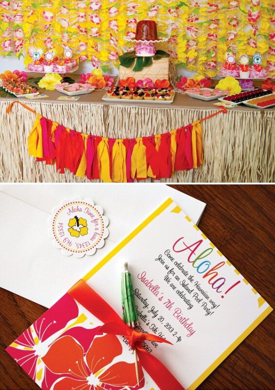35 Tropical Luau Graduation Party Ideas - Oh My Creative