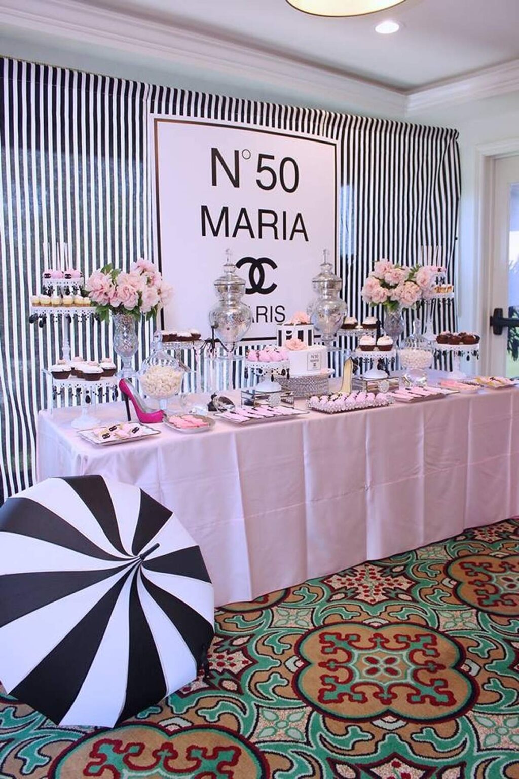 50th Birthday Party Themes for Women - Oh My Creative