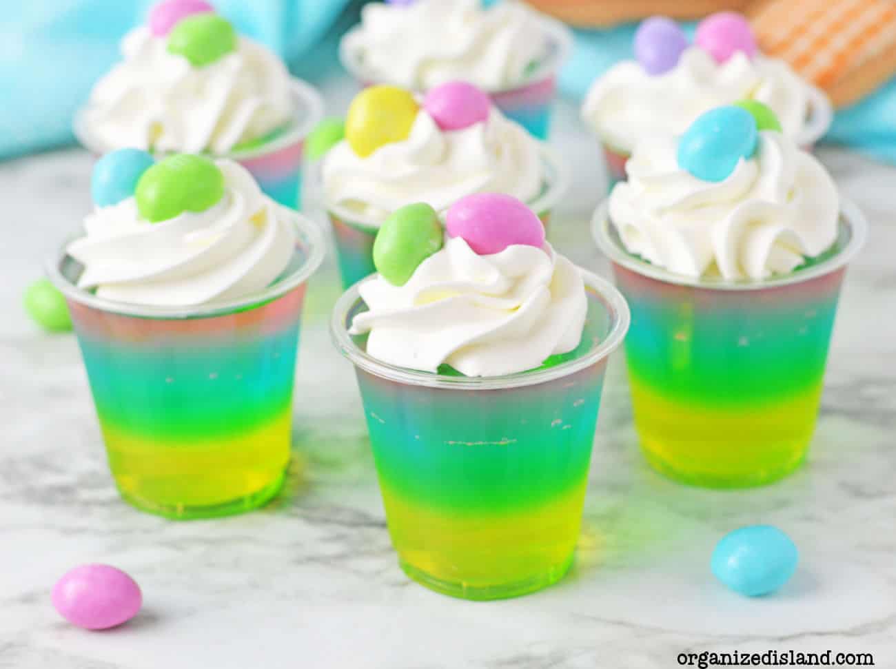 32 Festive Spring Jello Shots - Oh My Creative