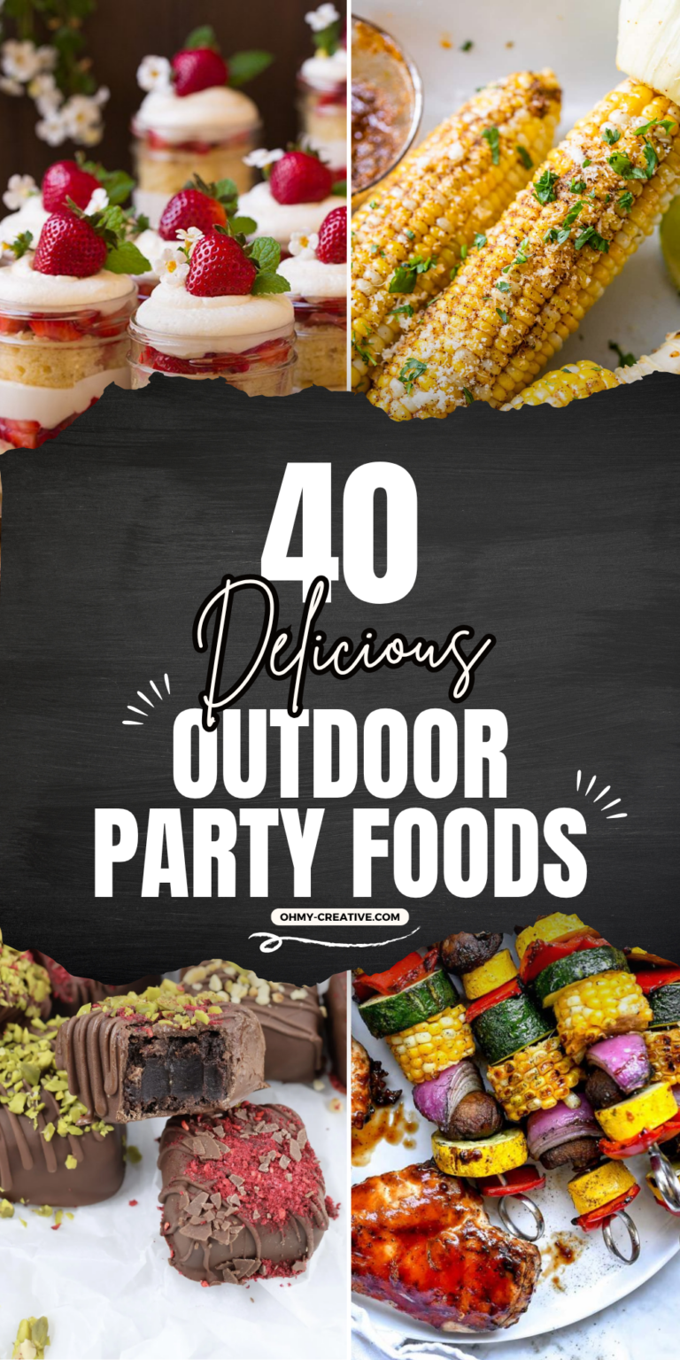 40 Delicious Outdoor Party Foods - Oh My Creative