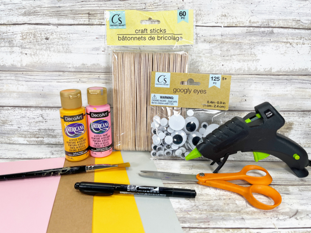Popsicle Stick Pencil Craft - Oh My Creative