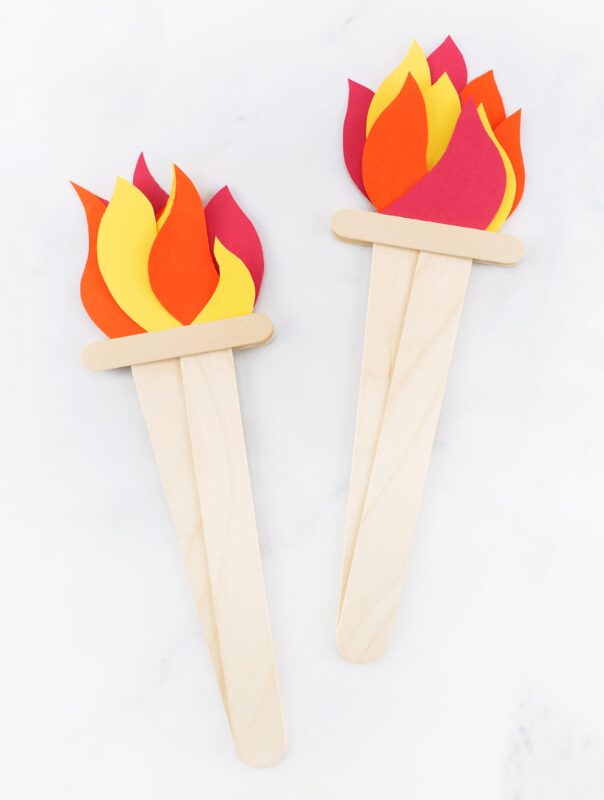 16 Fun Olympic Torch Crafts - Oh My Creative