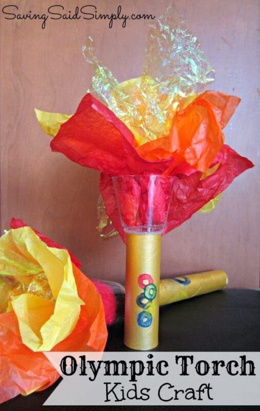 16 Fun Olympic Torch Crafts - Oh My Creative