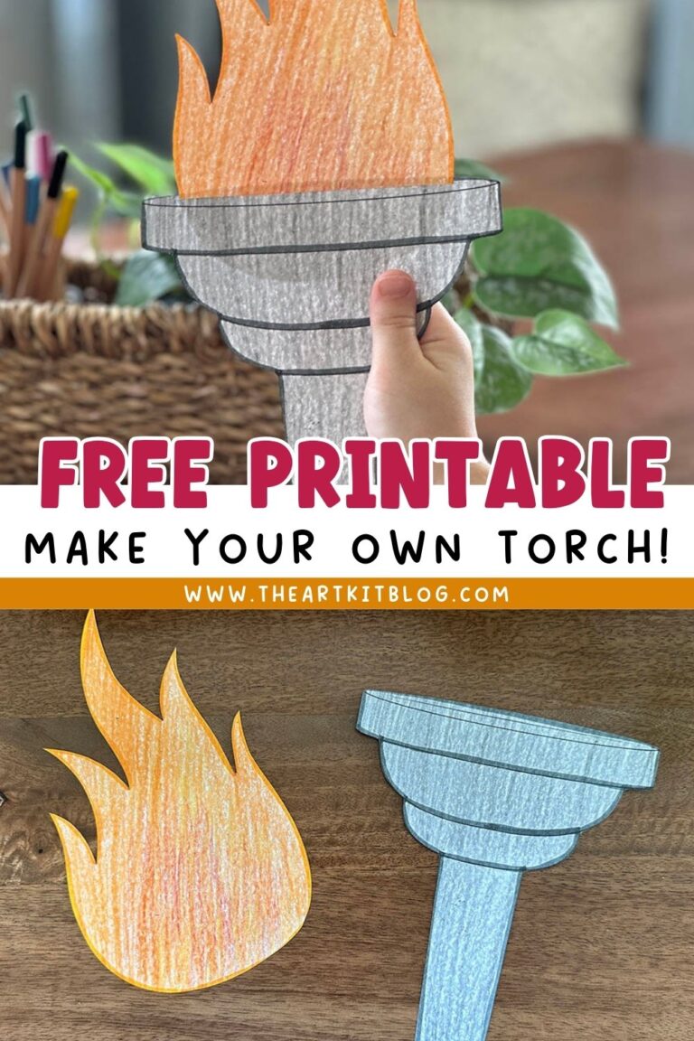 16 Fun Olympic Torch Crafts - Oh My Creative