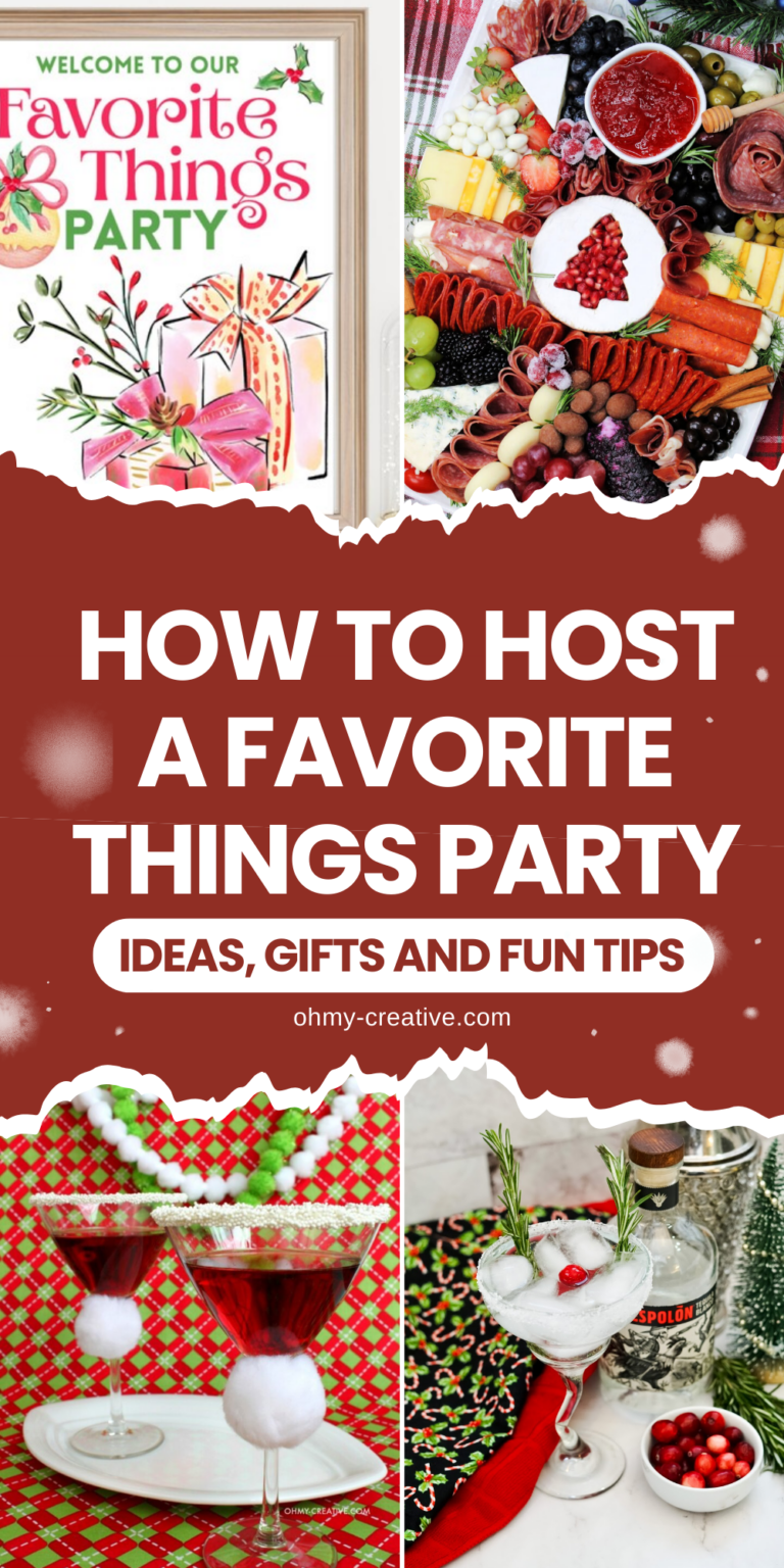 How to Host a Favorite Things Party: Ideas, Gifts & Fun Tips - Oh My ...