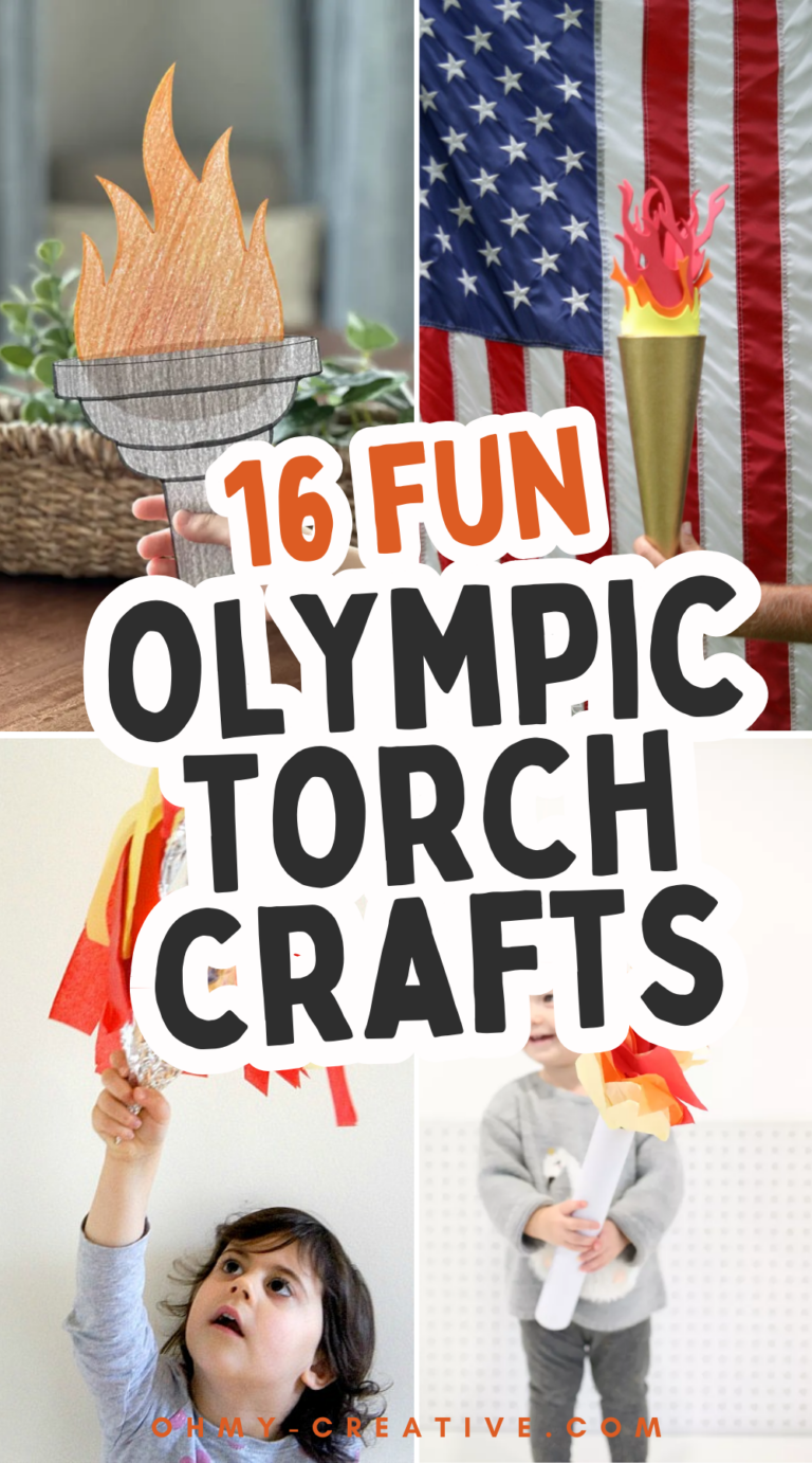 16 Fun Olympic Torch Crafts - Oh My Creative