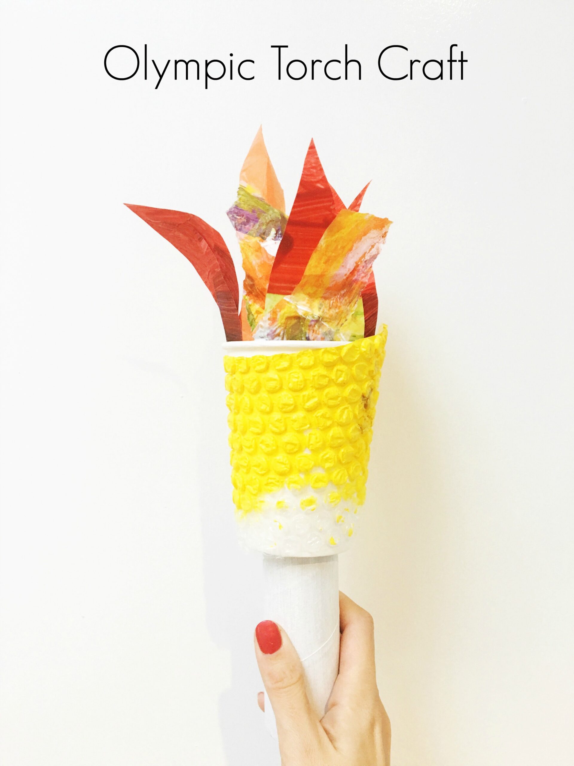 16 Fun Olympic Torch Crafts - Oh My Creative